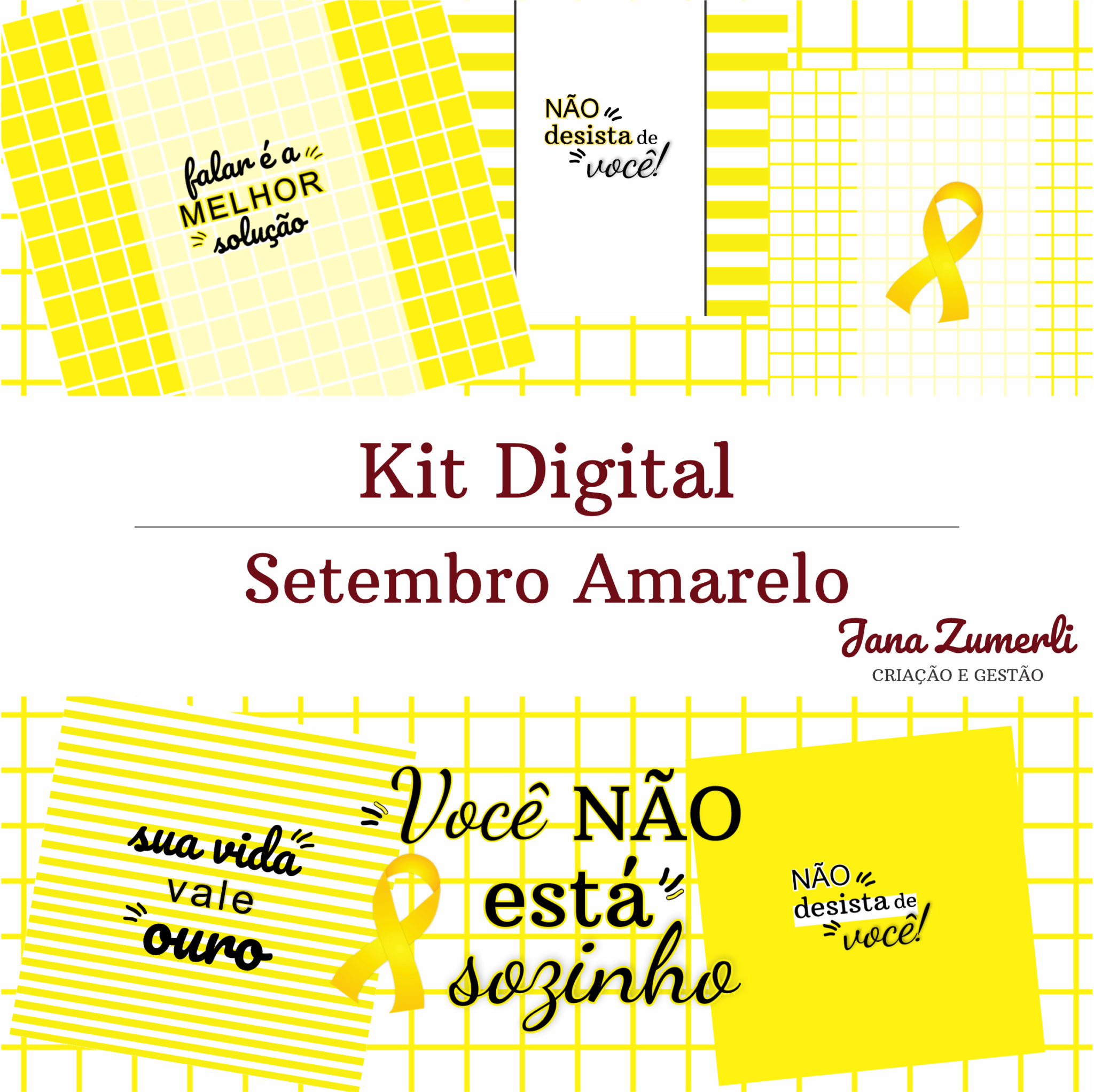 Kit Digital Setembro Amarelo – Jana Zumerli